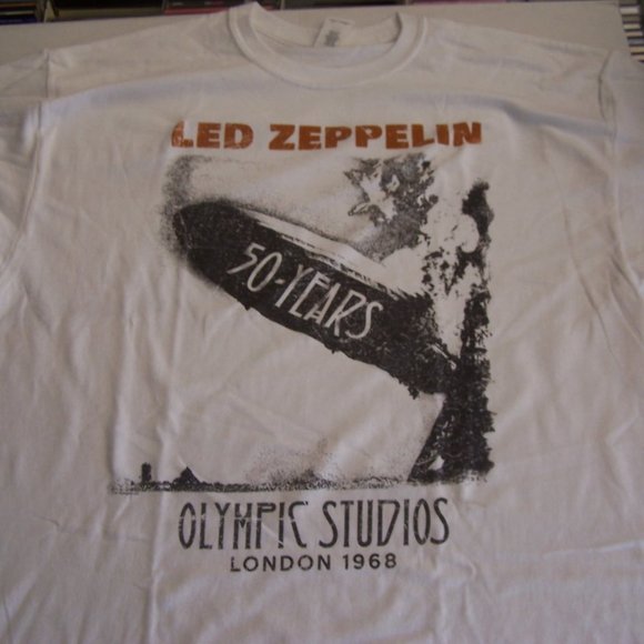 Shirts | Led Zeppelin 5 Years Olympic Studios London 1968 | Poshmark